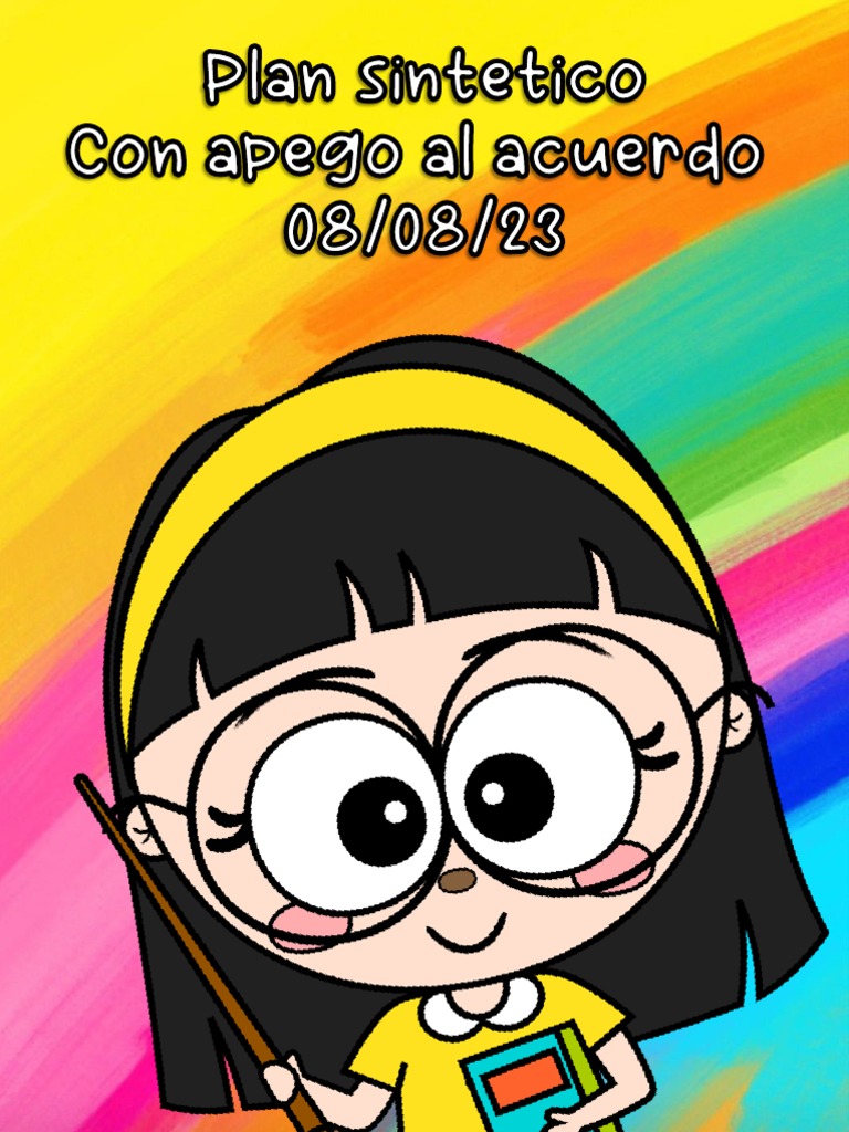 Plan Sintetico Modificado Al Acuerdo 08 08 23 PDA | PDF