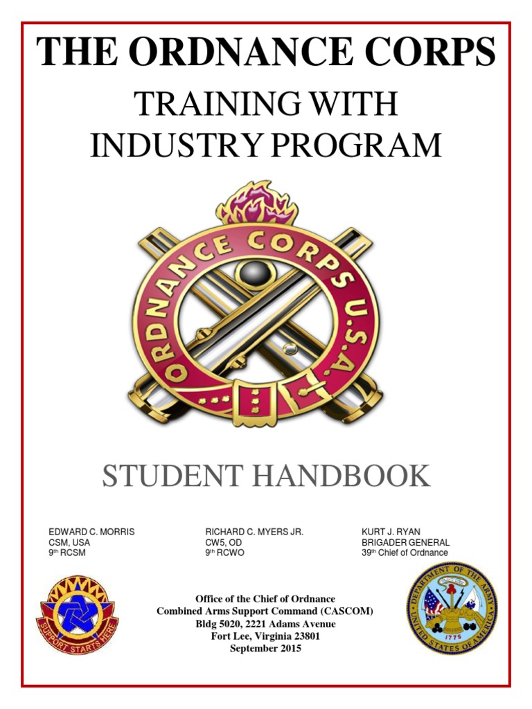 Ordnance TWI Student Handbook | PDF | Competence (Human Resources) | Learning