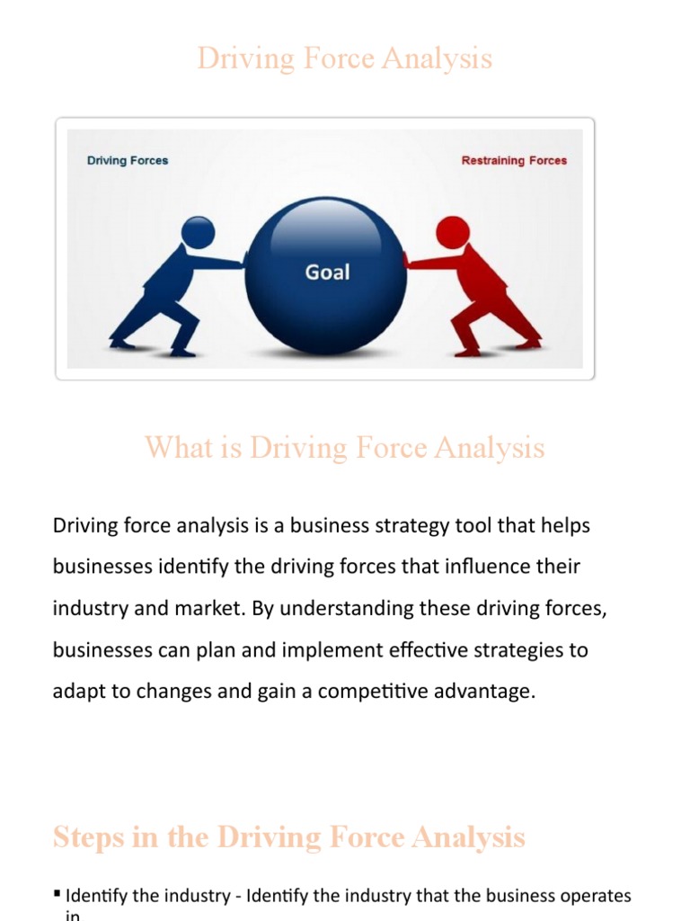 Driving Force Analysis | PDF