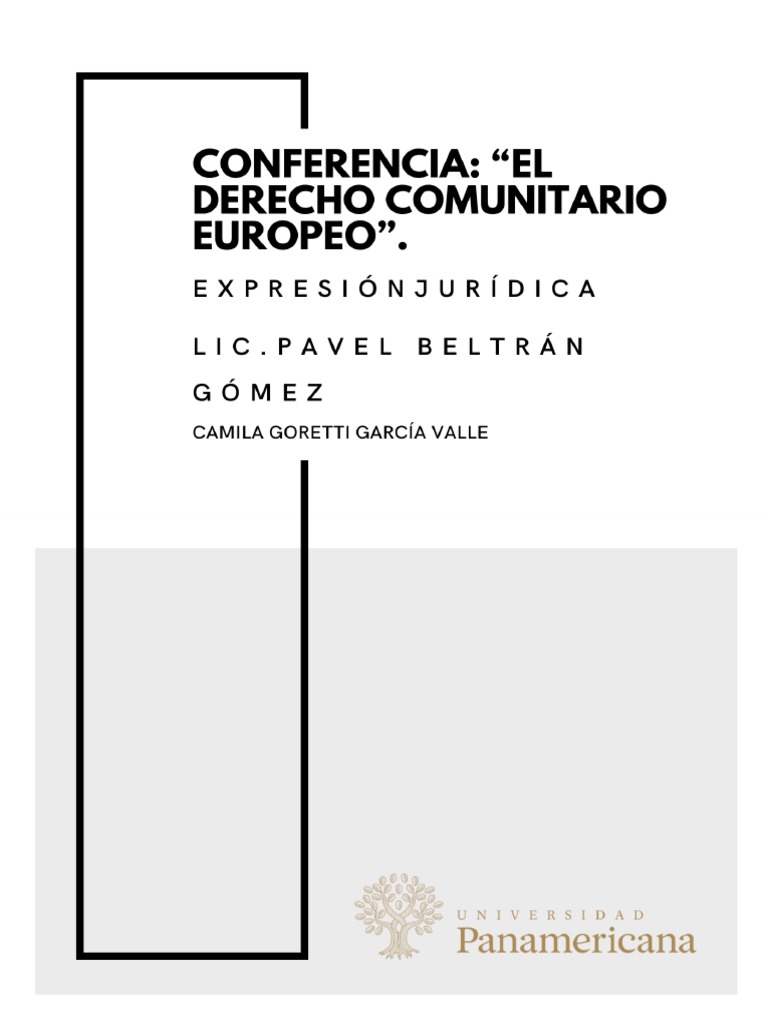 Derecho Comunitario Europeo y Oportunidades | PDF | México | Federación