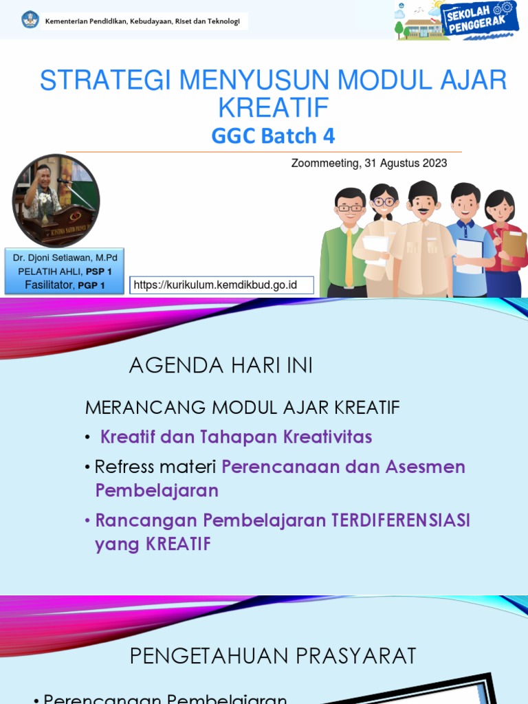 Strategi Menyusun Modul Ajar Kreatif | PDF