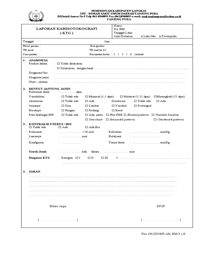 R Jal Rm 3 C 6 Laporan Hasil Ctg Pdf