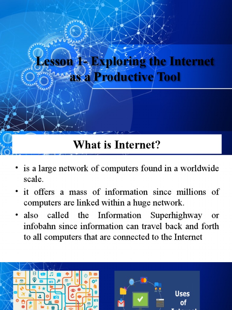 Grade 8- Exploring the Internet | PDF