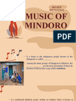 Traditional Music and Instruments of Mindoro | PDF | String Instruments ...