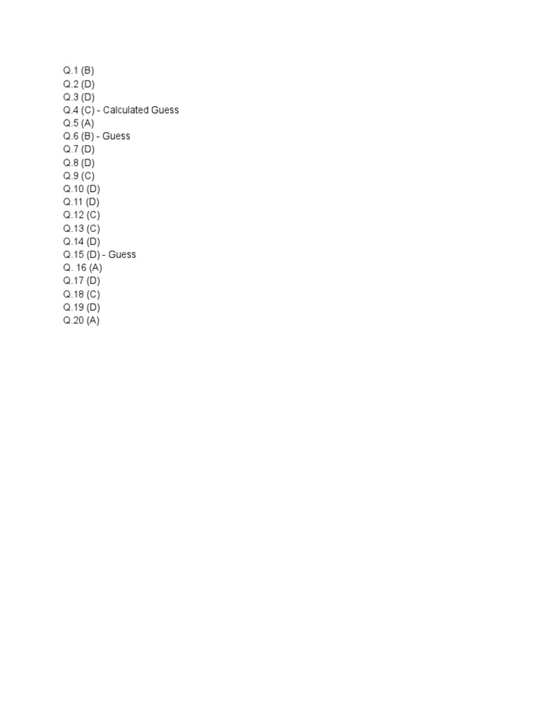 AP Guru Answers | PDF | Teaching Methods & Materials