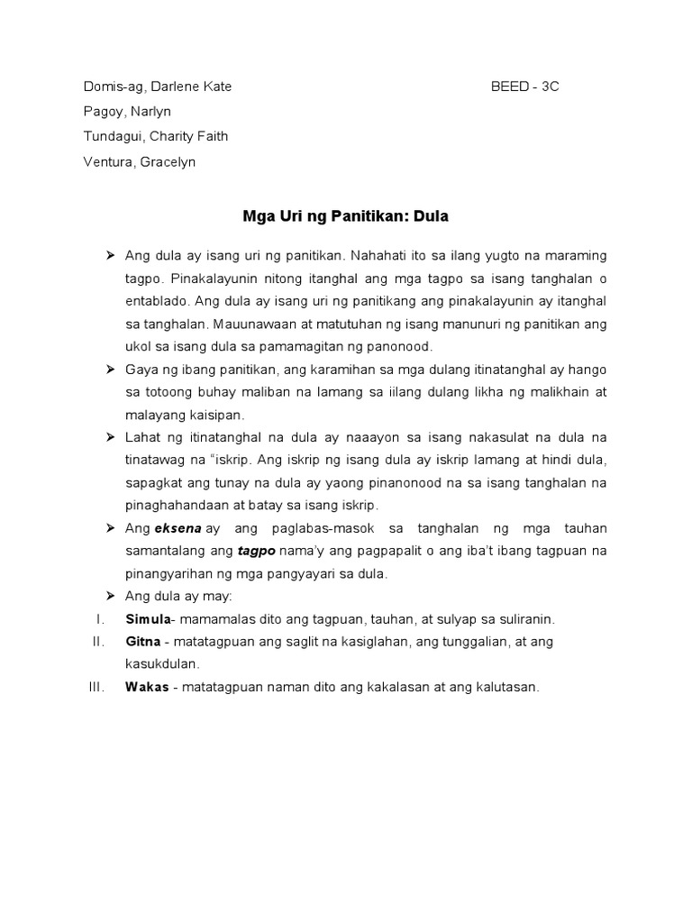 Written Report ELED125 Teaching Filipino | PDF