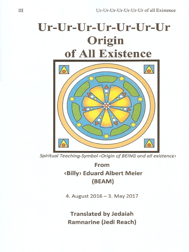 Ur Ur Ur Ur Ur Ur Ur Origin of All Existence Sample | PDF