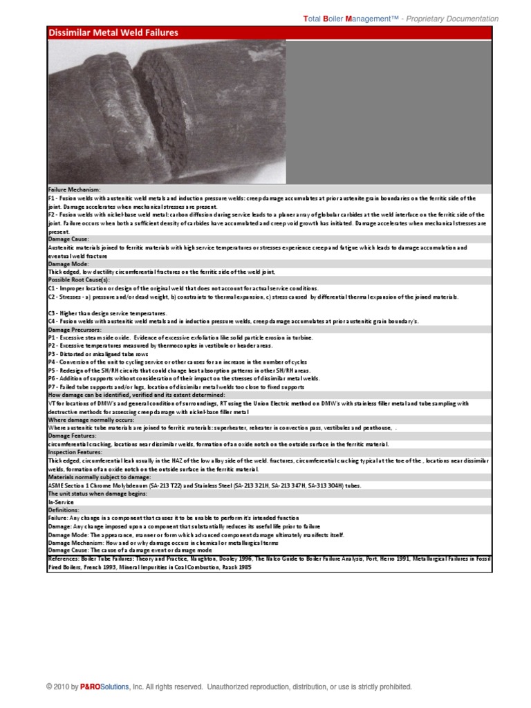 SHRH DMW Failures | PDF | Construction | Welding