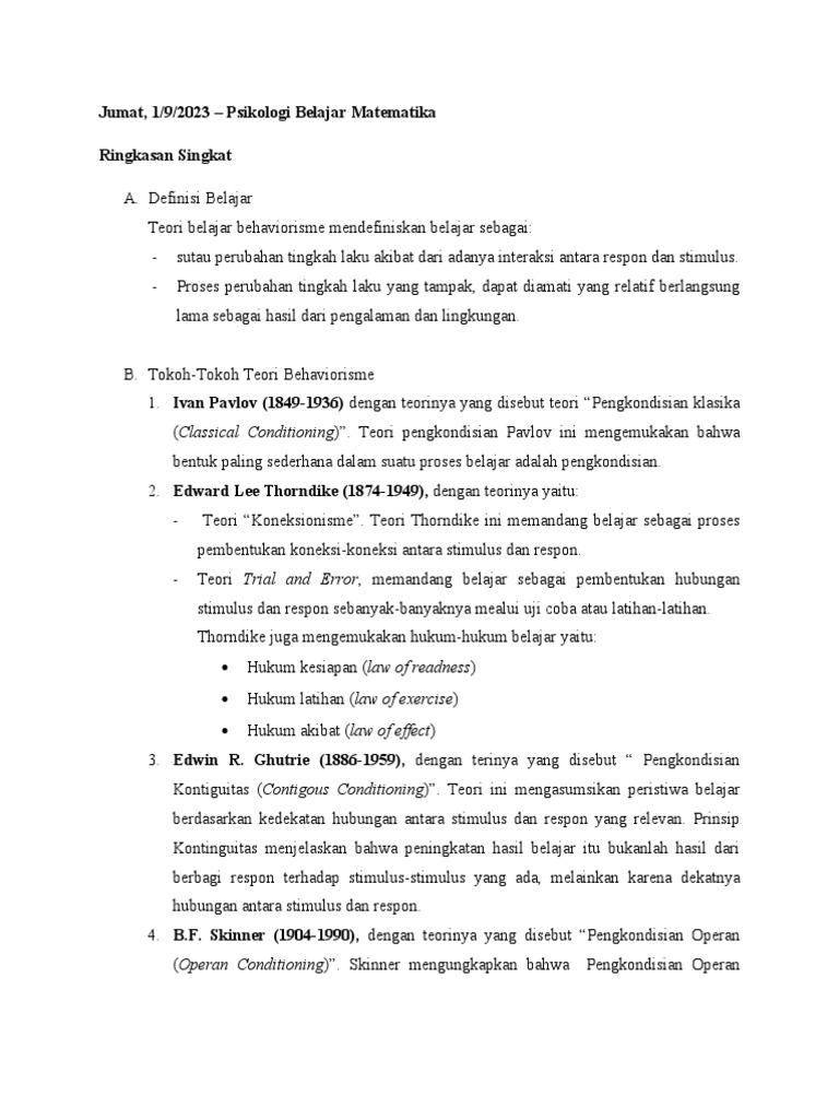 Ringkasan Singkat - S2B | PDF | Karier & Perkembangan | Pengembangan Diri