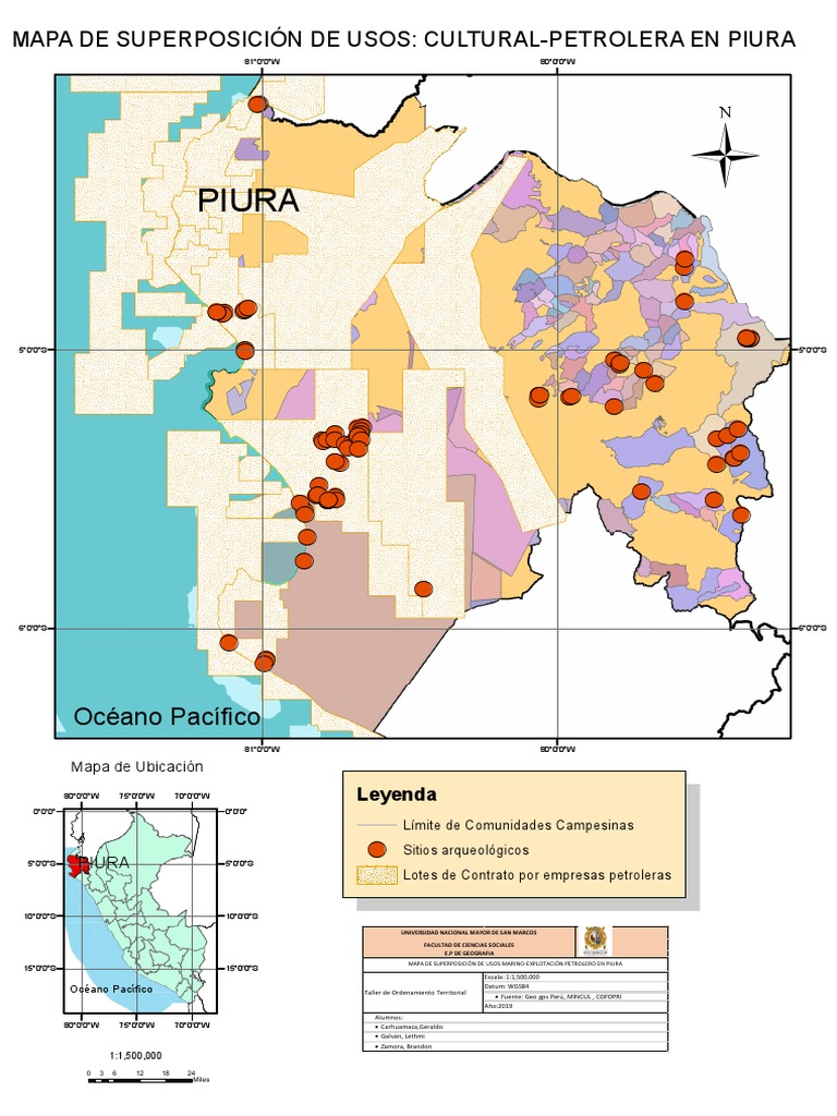 Mapa de Superposición de Usos de Caracterización Cultural-Explotación ...