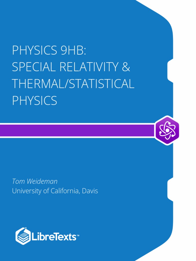 LibreText_Special Relativity and Thermal Physics | PDF | Special ...