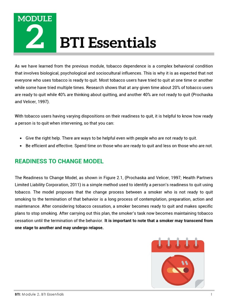 Module 2. BTI Essentials | PDF | Lifestyle
