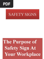 Workplace Sign Color Codes Guide | PDF