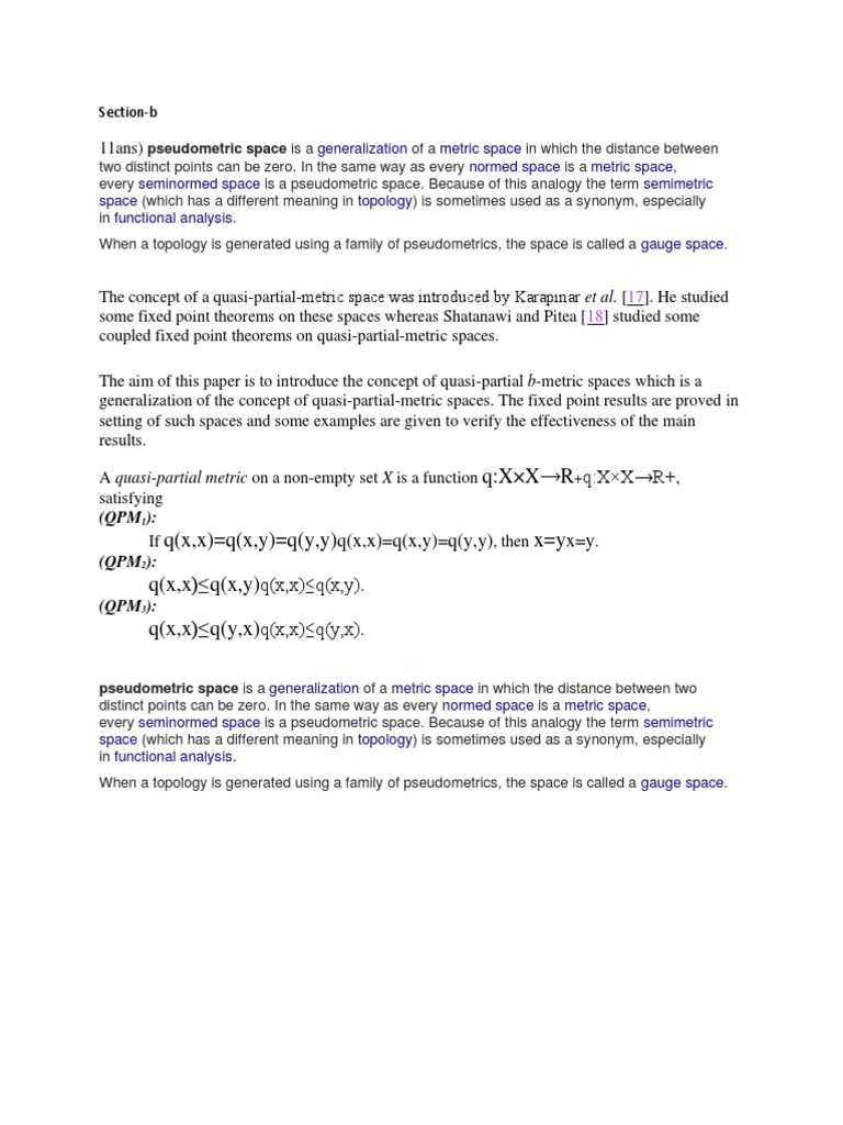 Analysis Total Found Anser | PDF | Metric Space | Analysis