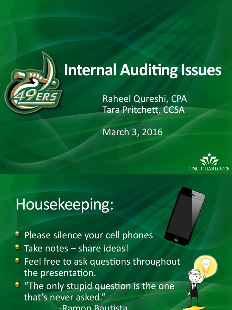 Understanding Internal Auditing Basics | PDF