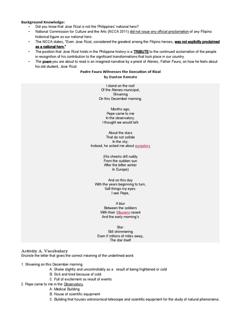 Padre Faura Witnesses | PDF