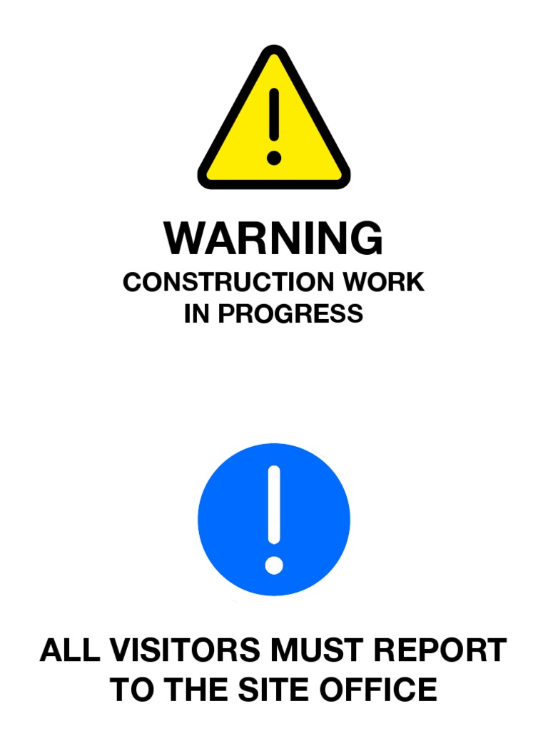 Construction Safety Signs | PDF