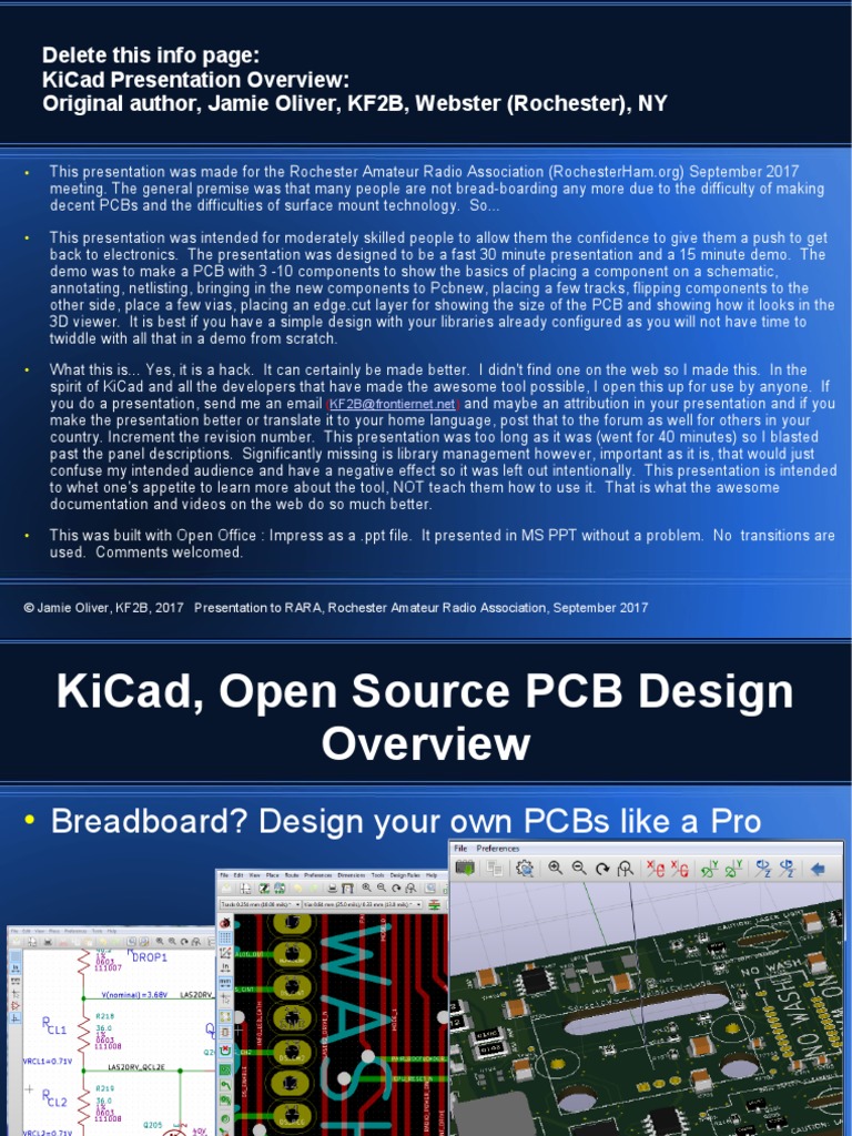 KiCad Orientation V2 | PDF | Printed Circuit Board | Computer Engineering