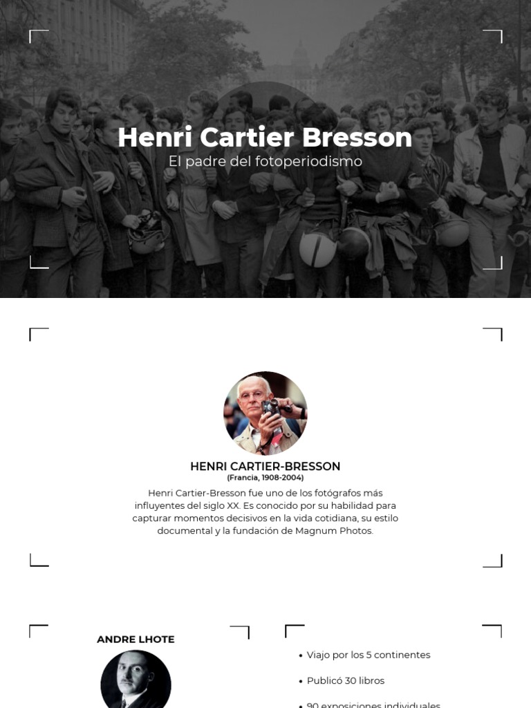 HENRI CARTIER BRESSON | PDF