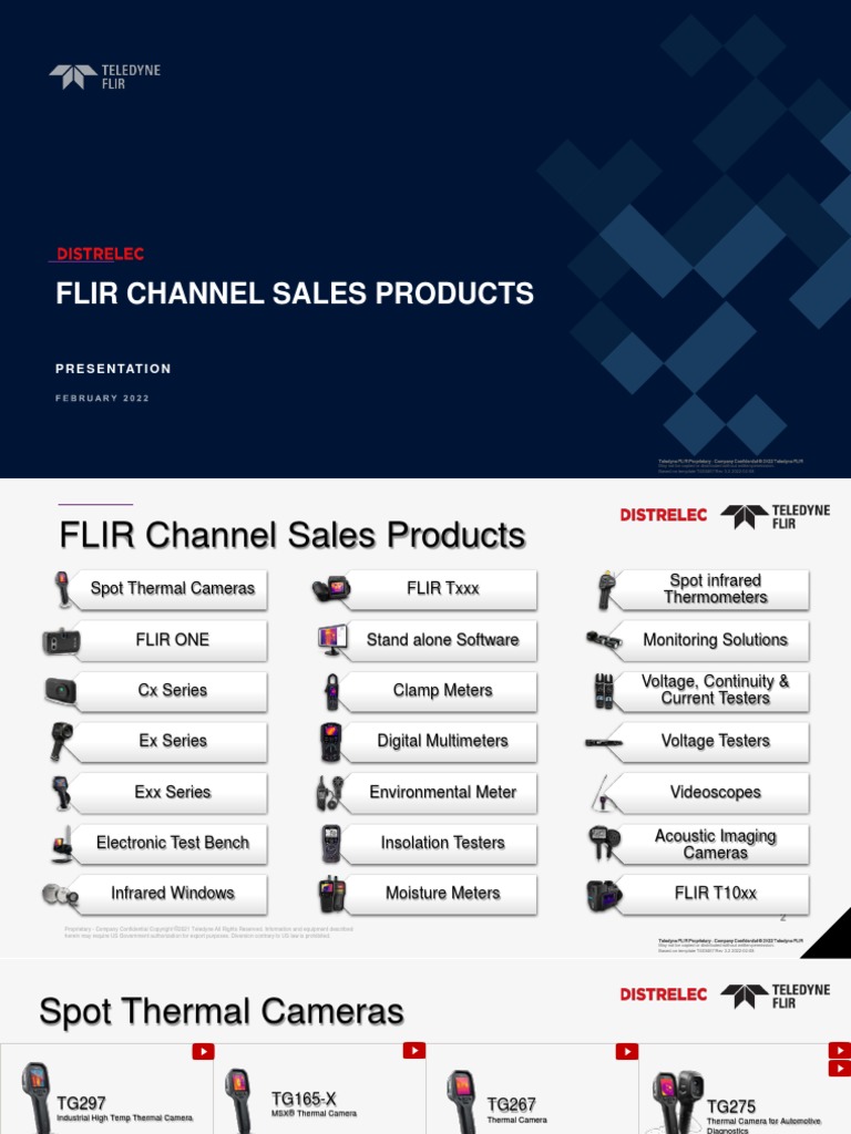 Teledyne FLIR Products Distrelec 2022-02-19 Compressed | PDF ...