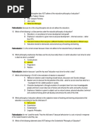 Values Education Questions | PDF | Id | Value (Ethics)