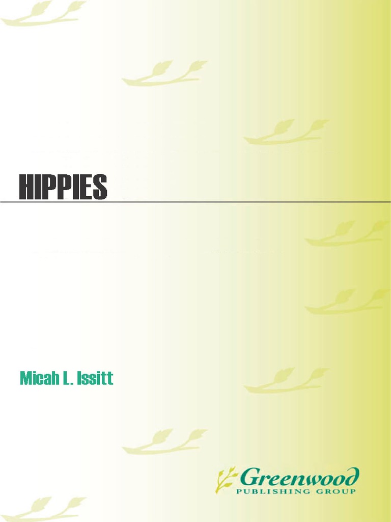 (Guides To Subcultures and Countercultures.) Micah L. Issitt. - Hippies ...
