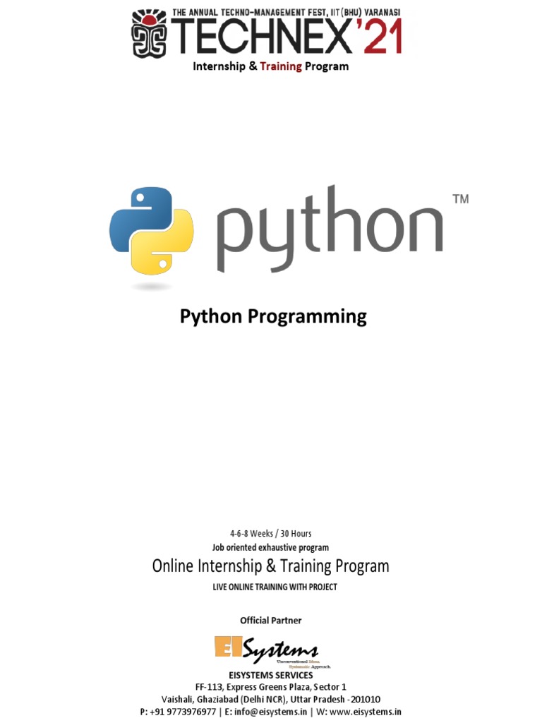 Pythononline Pdf Class Computer Programming Method Computer Programming