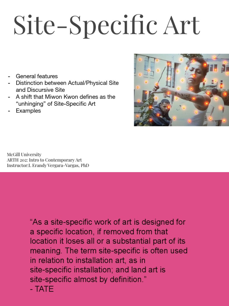 13 - Site-Specific Art | PDF | Minimalism