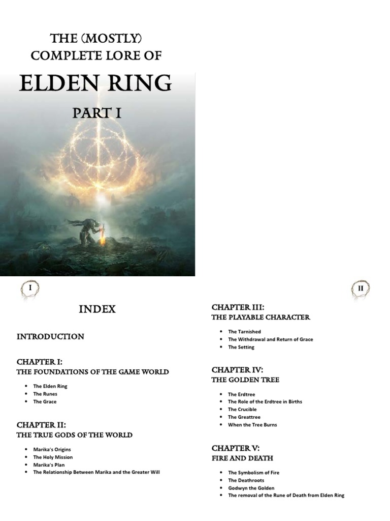 Lore Document Part 1 | PDF