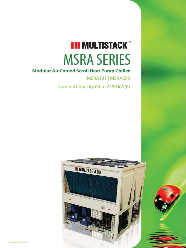 MSRA Series | PDF | Heat Exchanger | Air Conditioning