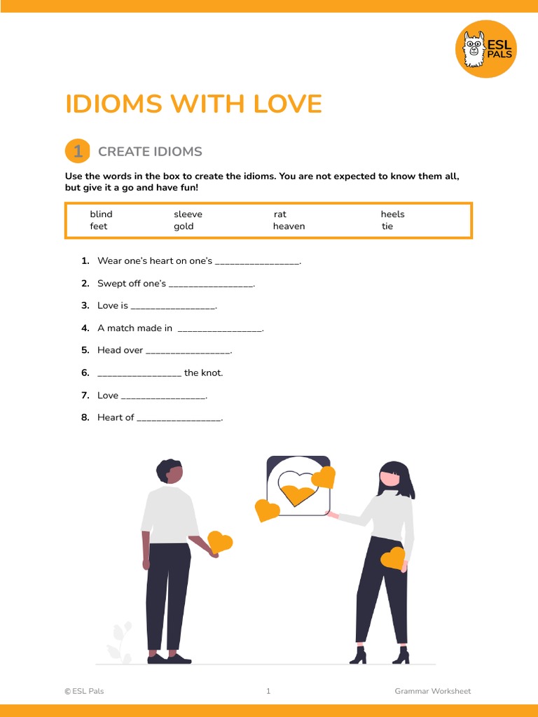 (C1) Idioms - Love | PDF | Love