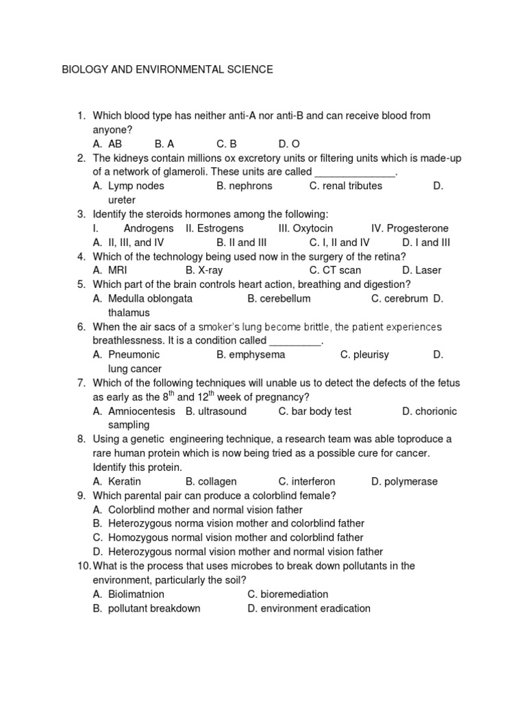 Biology and Gen Sci | PDF | Radioactive Decay | Earth