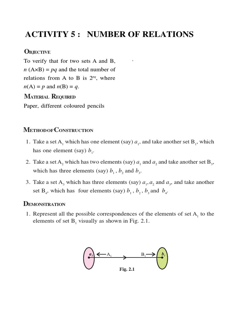 ACTIVITY 5. With Answer | PDF