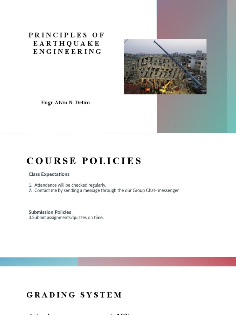 Introduction to Earthquake Engineering | PDF