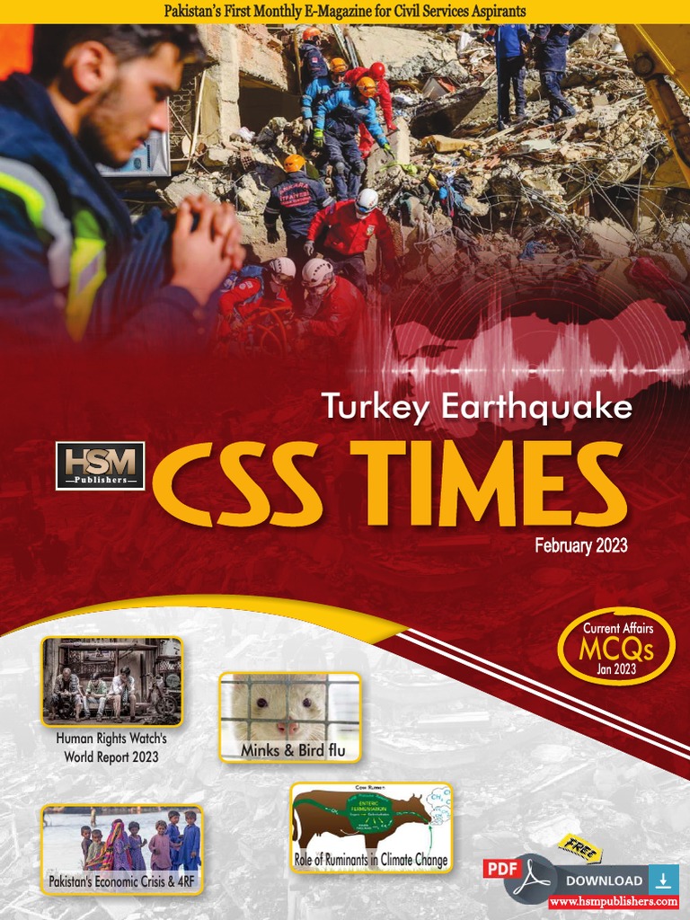 Final Magazine - February | Download Free PDF | Earthquakes | Moment ...