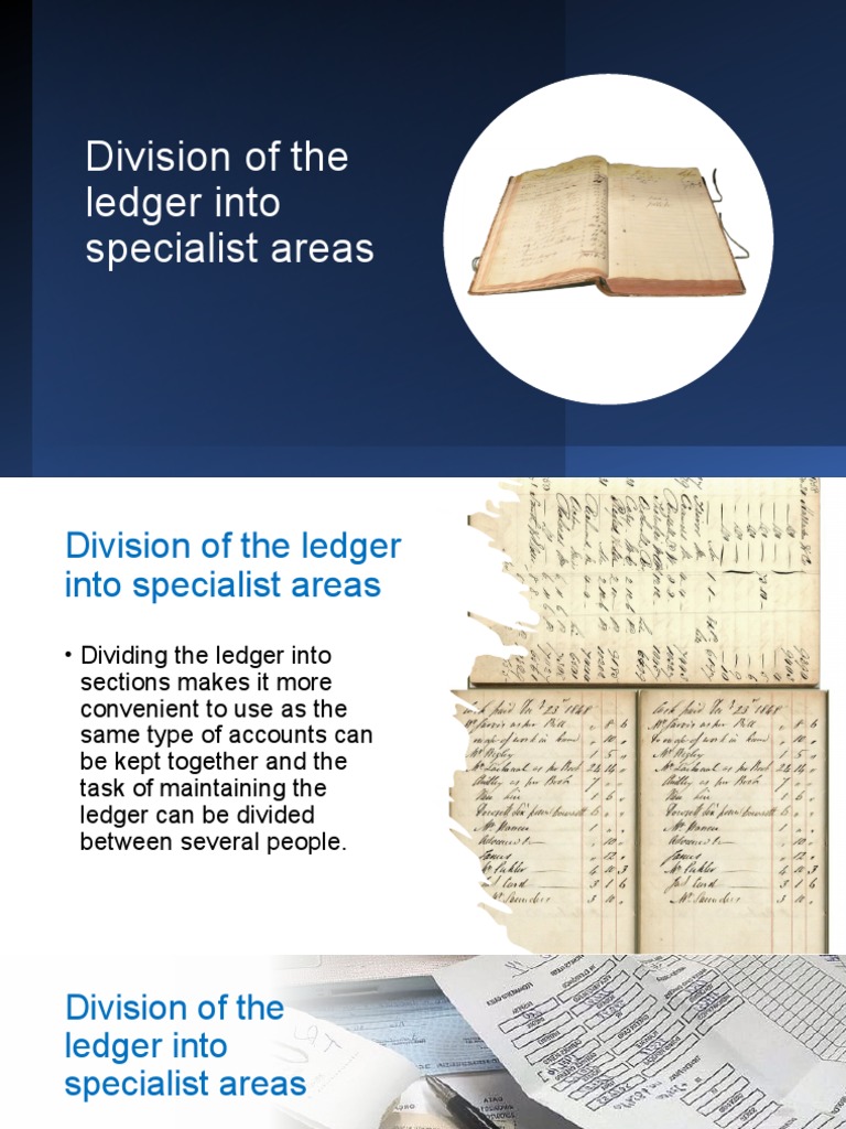Division of Ledger | PDF