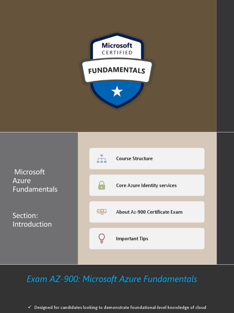 Course Eebook Az900+ 2022 | PDF