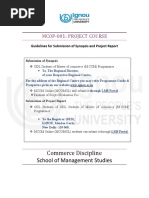 MBA Project Guide Biodata | PDF