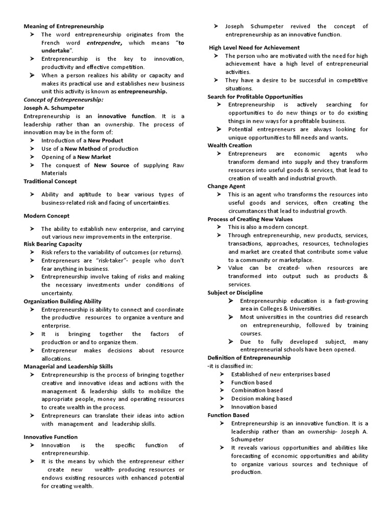 Entrp | PDF | Entrepreneurship | Economies