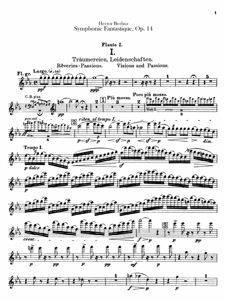 Berlioz Symphonie Fantastique | PDF