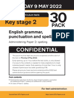 2025 Key Stage 2 Spelling Test Guide | PDF