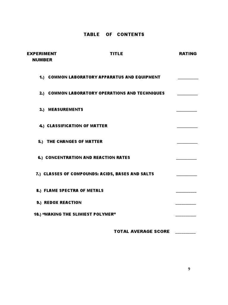 Chemistry Lab Report Overview | PDF | Filtration | Precipitation ...
