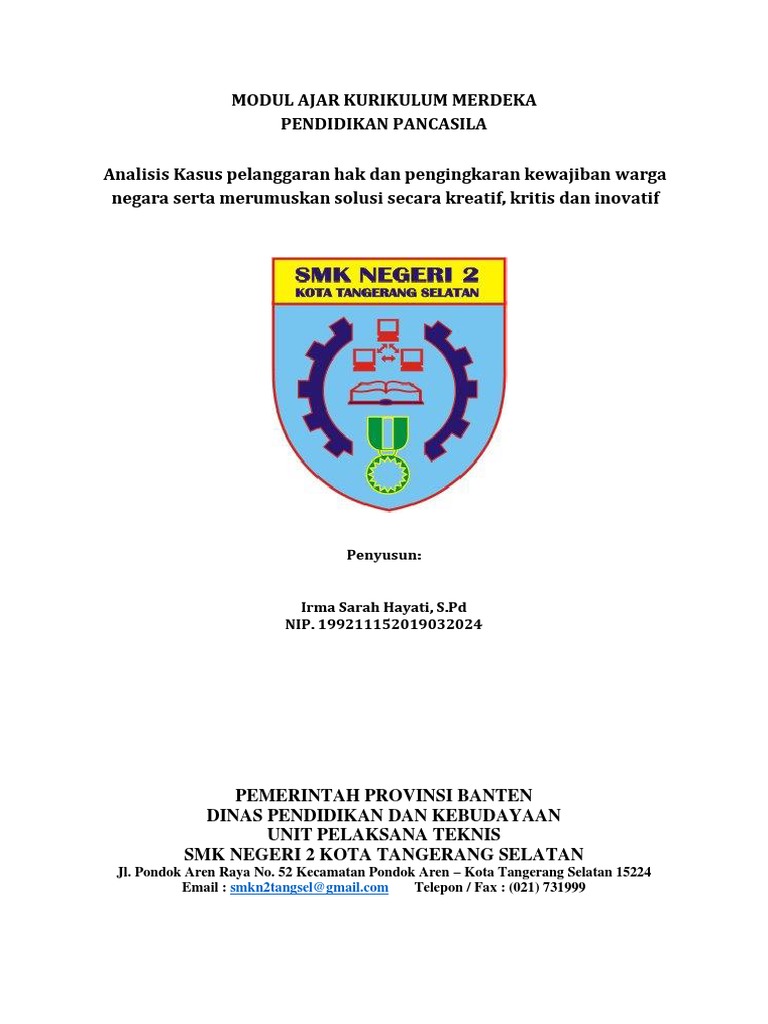 Modul Ajar UKIN | PDF