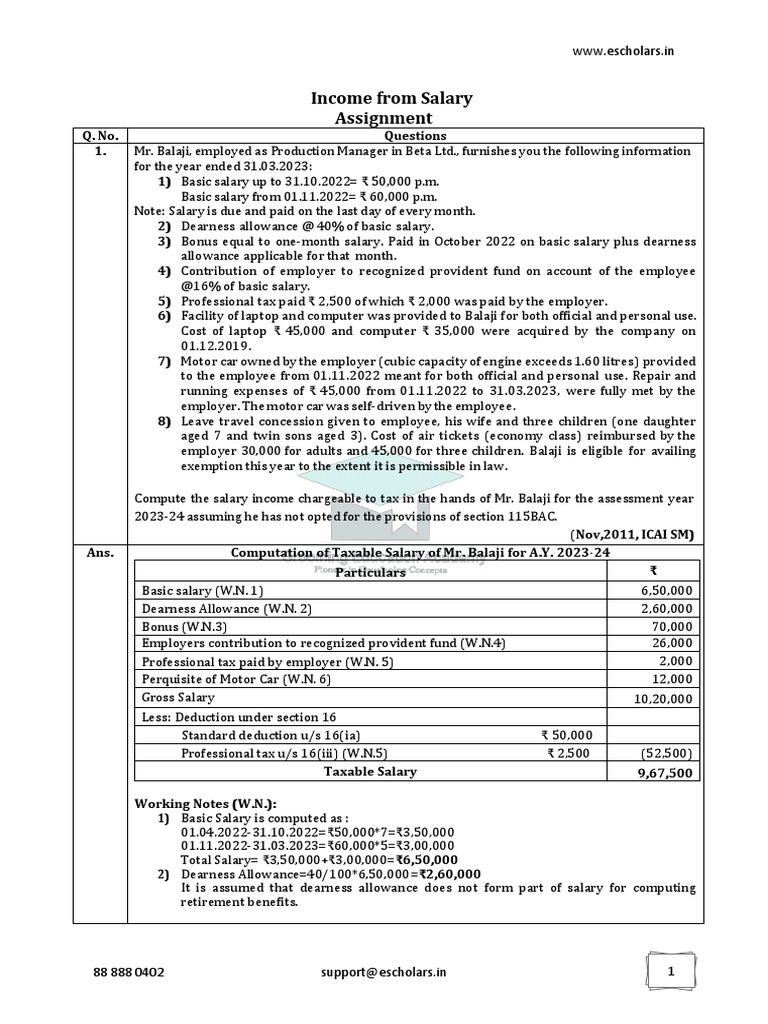 Salaries | PDF | Employee Benefits | Salary