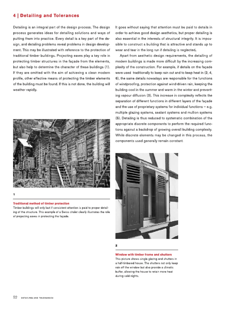 Chapter 4 - Details and Tolerances | PDF