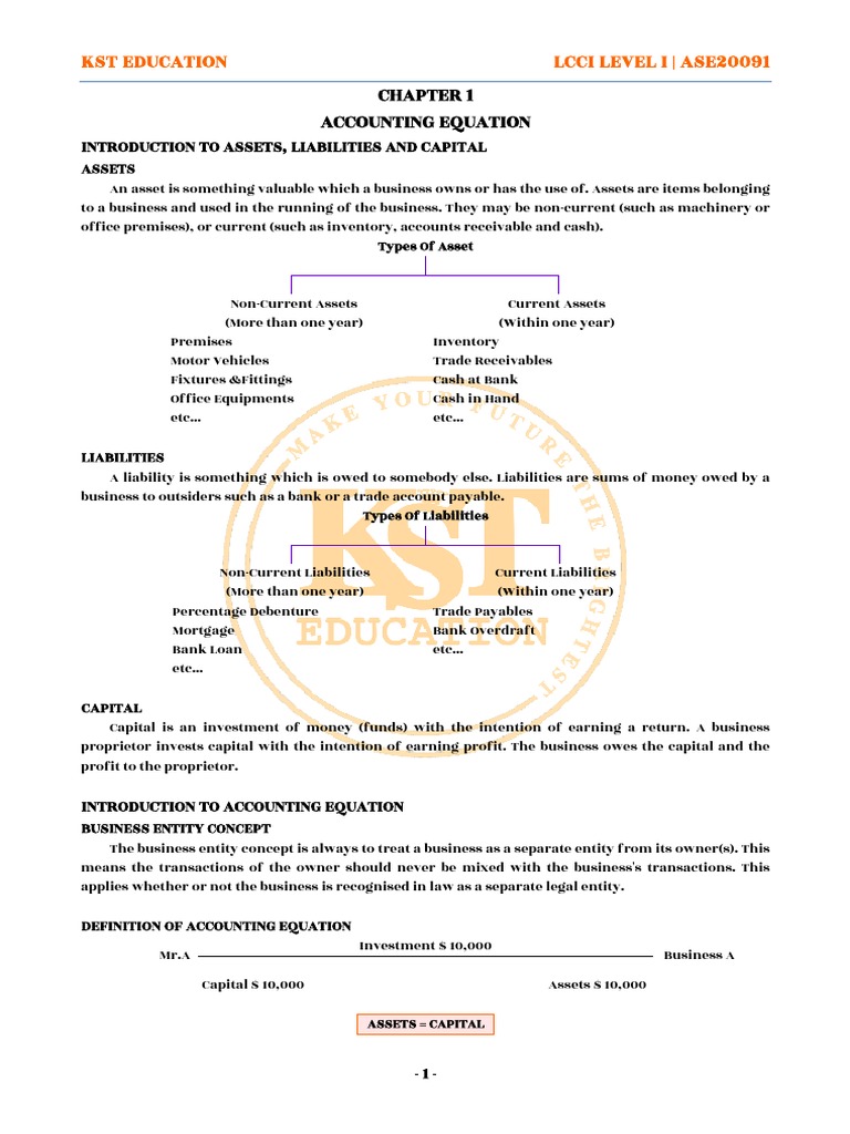 Introduction to Accounting Concepts | PDF | Debits And Credits | Expense