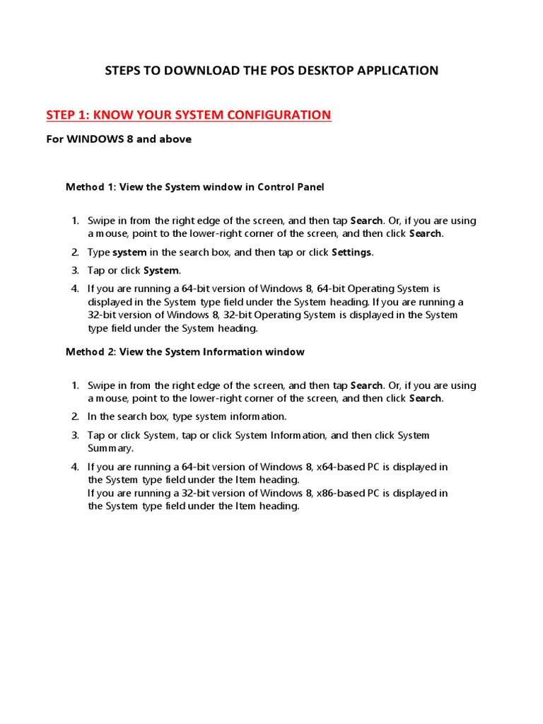 Fert Pos | PDF | Windows 8 | 64 Bit Computing
