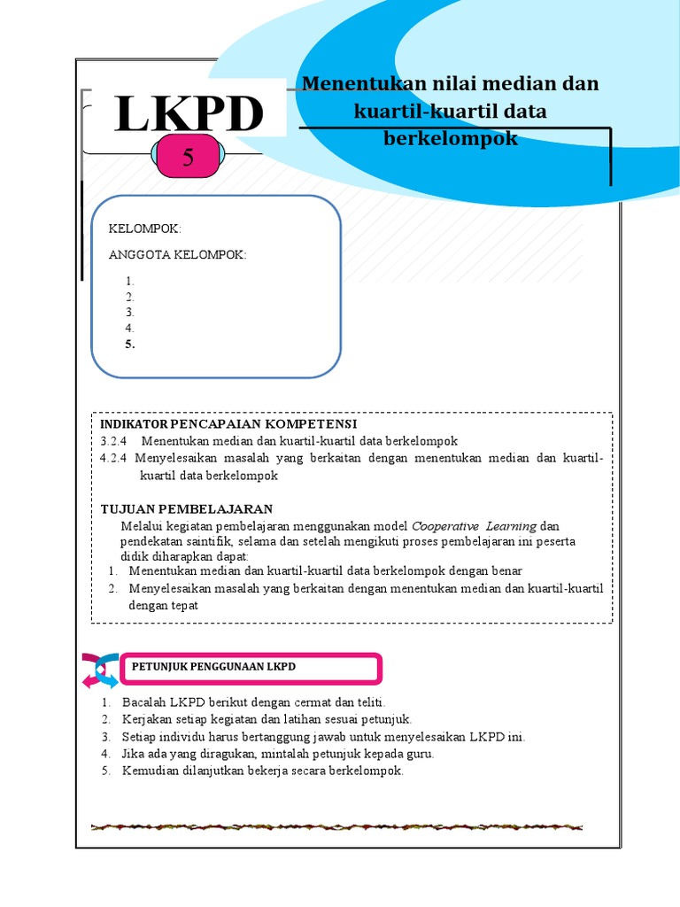 LKPD Pertemuan 5 | PDF | Metode & Bahan Ajar