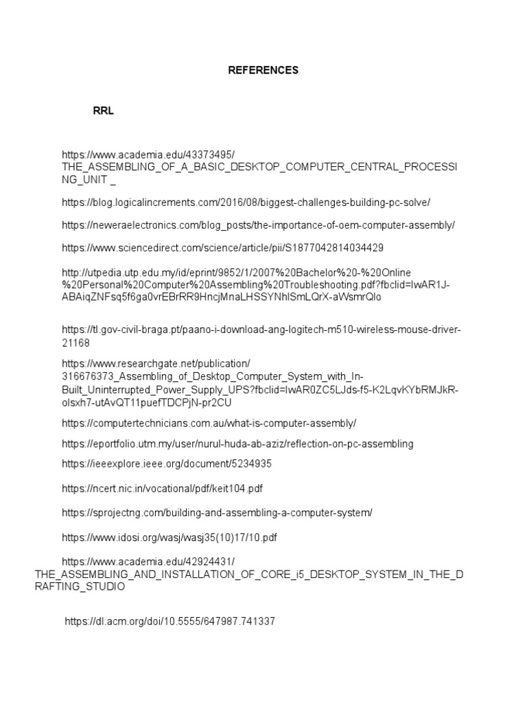 References Pagbasa | PDF