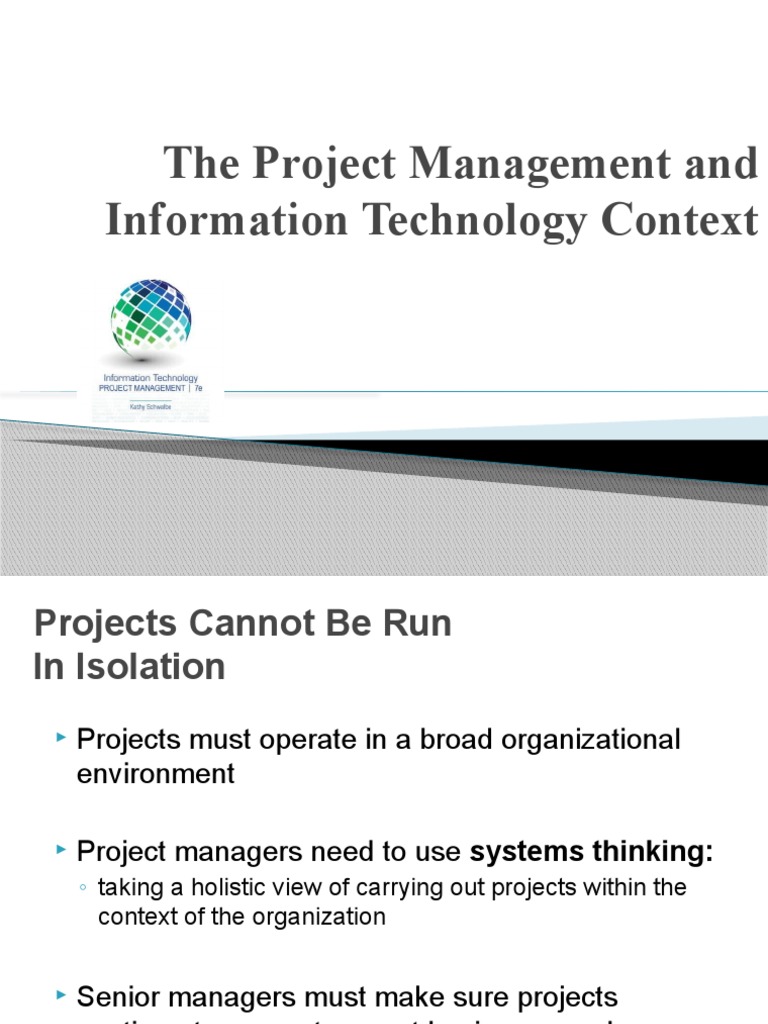 The Project Management and Information Technology Context | PDF | Agile Software Development ...